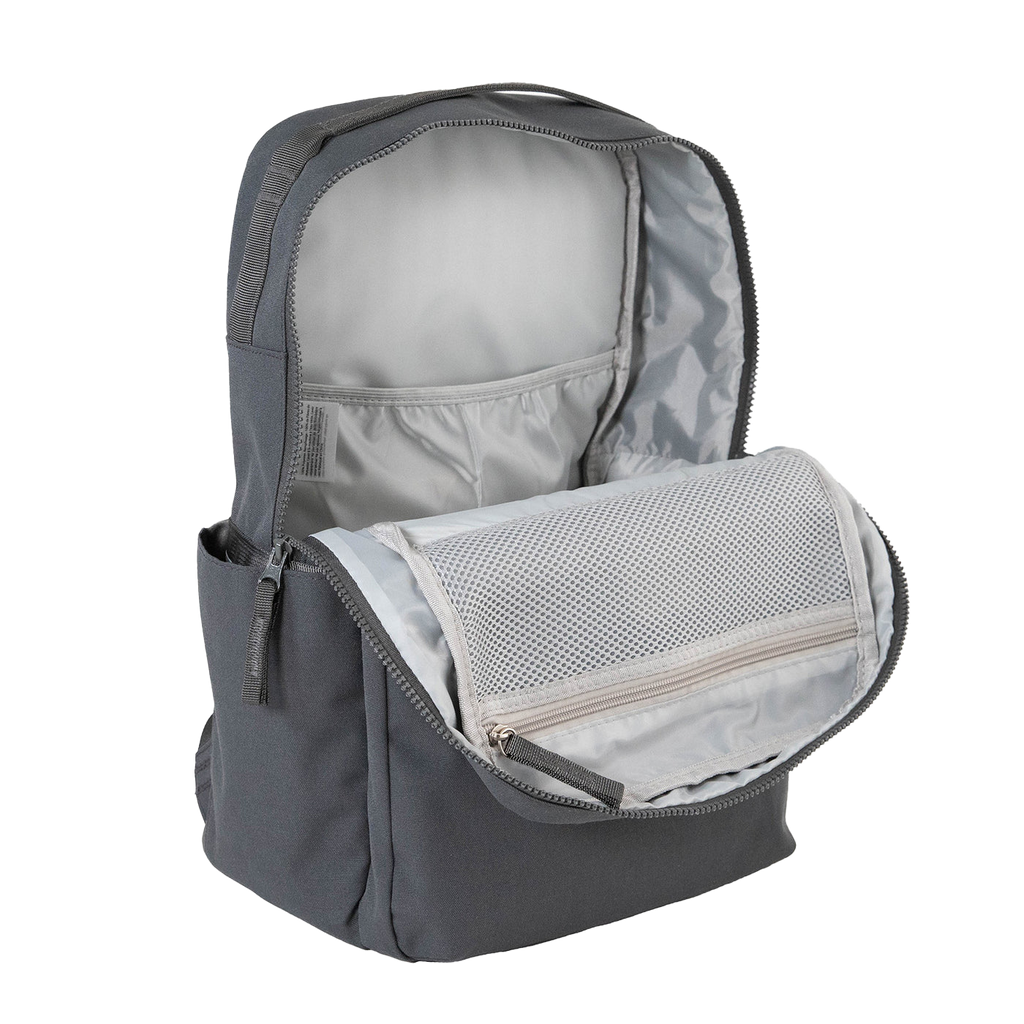 Red Rovr Roo Charcoal Backpack | Diaper & Travel Bags | Little Unicorn USA
