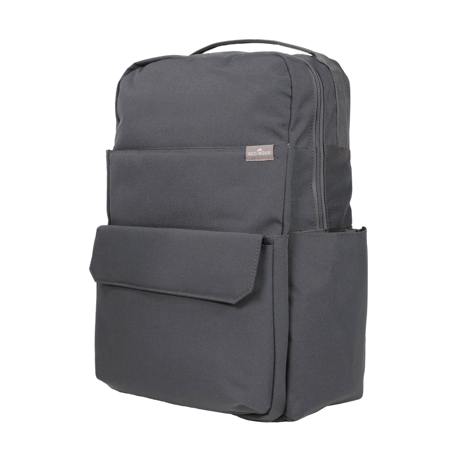 Red Rovr Roo Charcoal Backpack | Diaper & Travel Bags | Little Unicorn USA