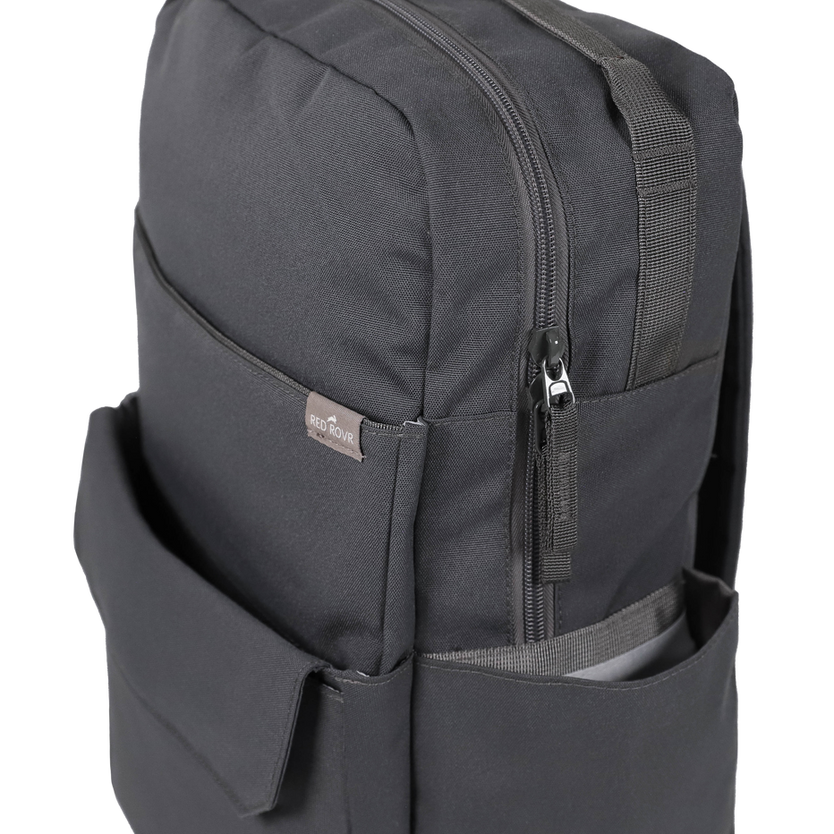 Red Rovr Roo Charcoal Backpack | Diaper & Travel Bags | Little Unicorn USA