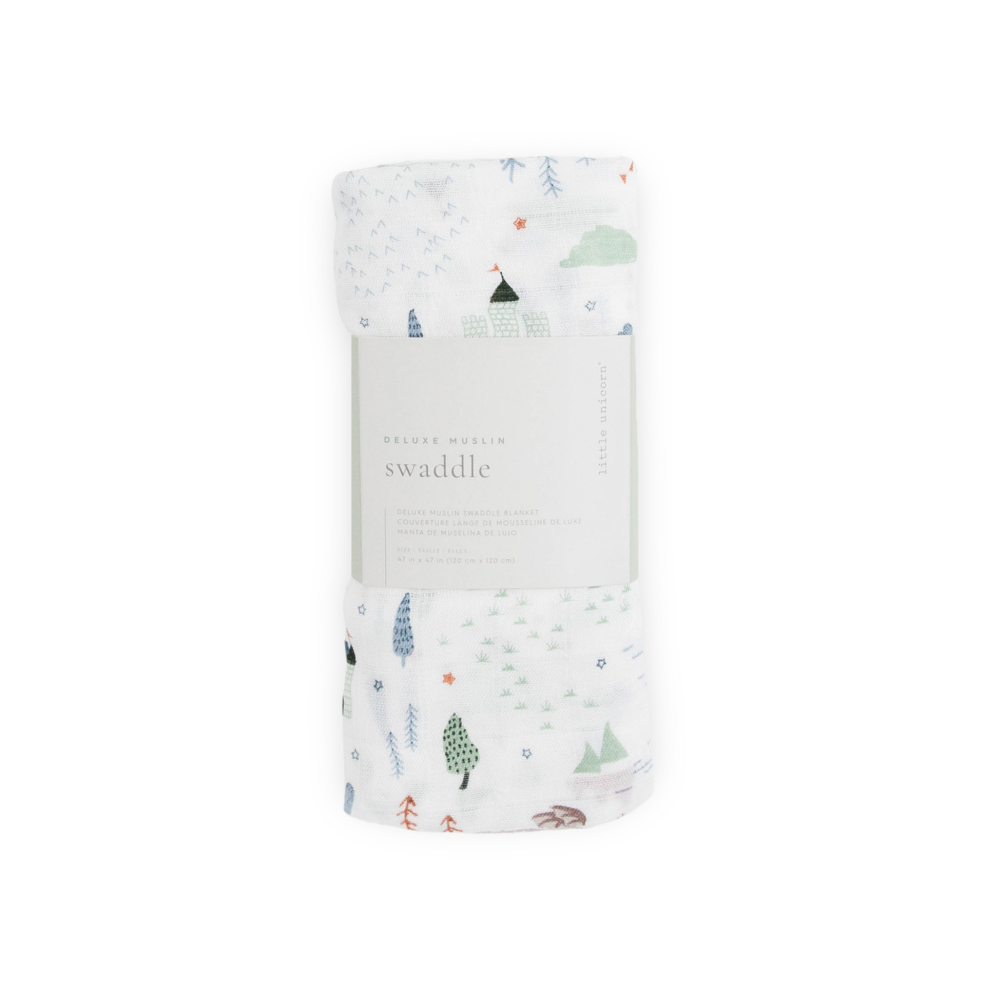 Dragon Swaddle Blanket | Lightweight Bamboo Swaddle | Little Unicorn USA