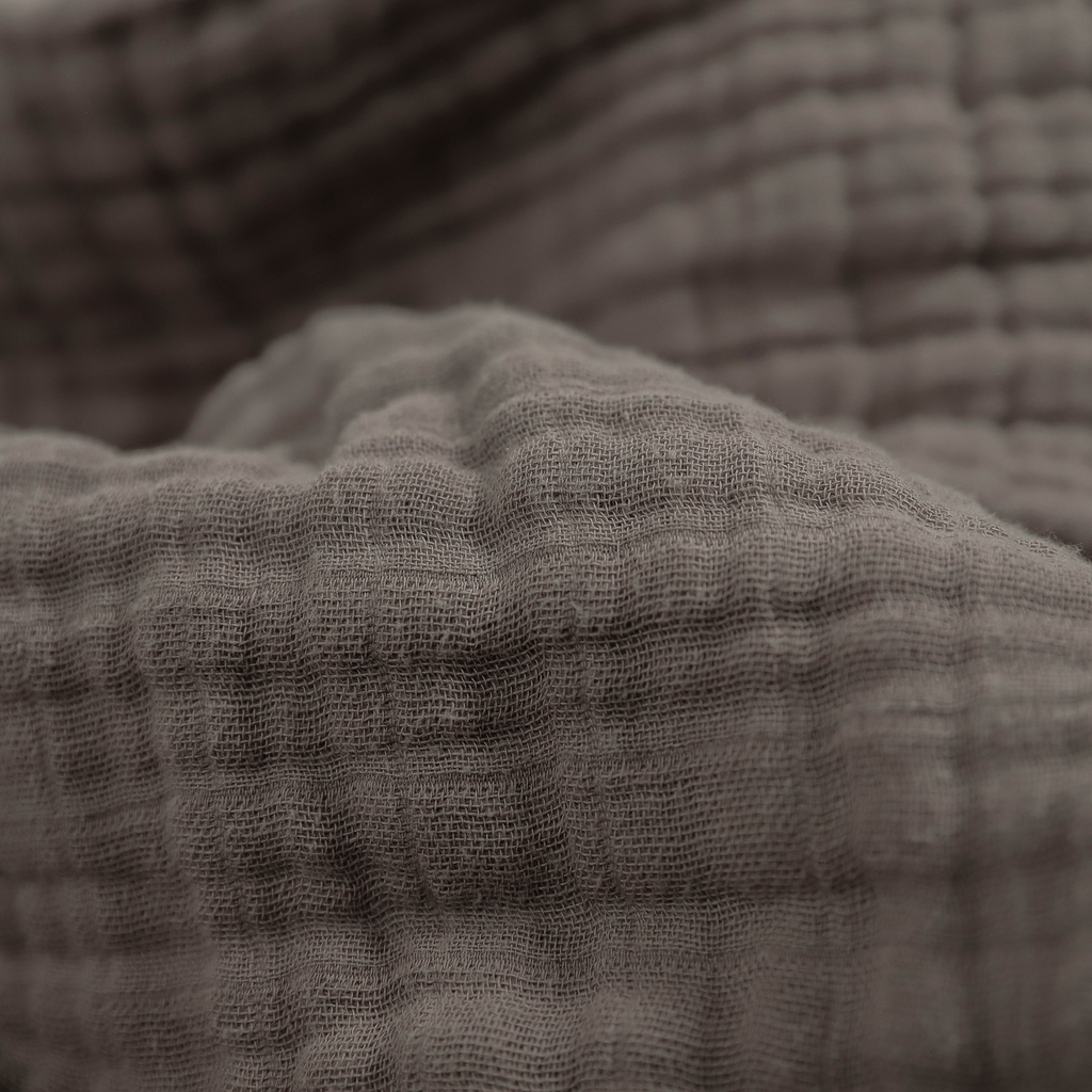 Mocha Baby Quilt | Cotton Muslin Blankets | Little Unicorn USA