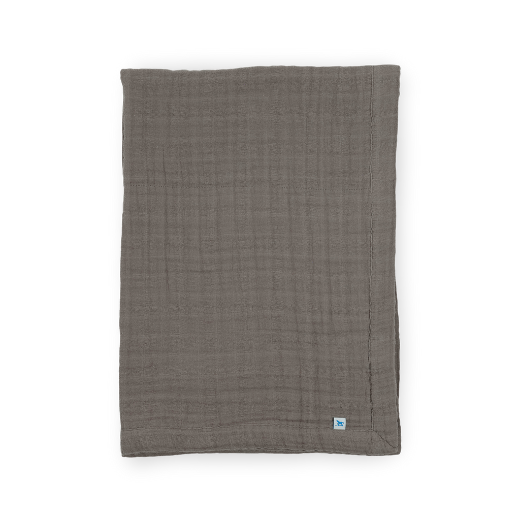 Mocha Baby Quilt | Cotton Muslin Blankets | Little Unicorn USA
