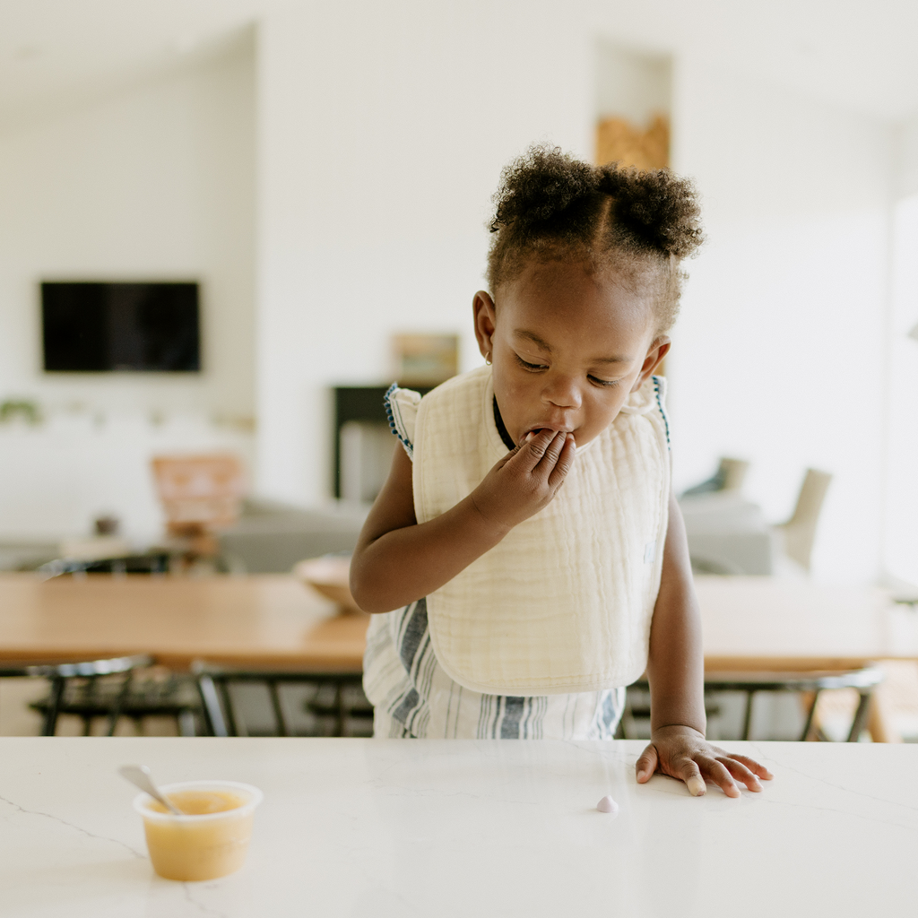 Cotton Muslin Classic Bib 3 Pack | Fern Colored Bibs | Little Unicorn USA
