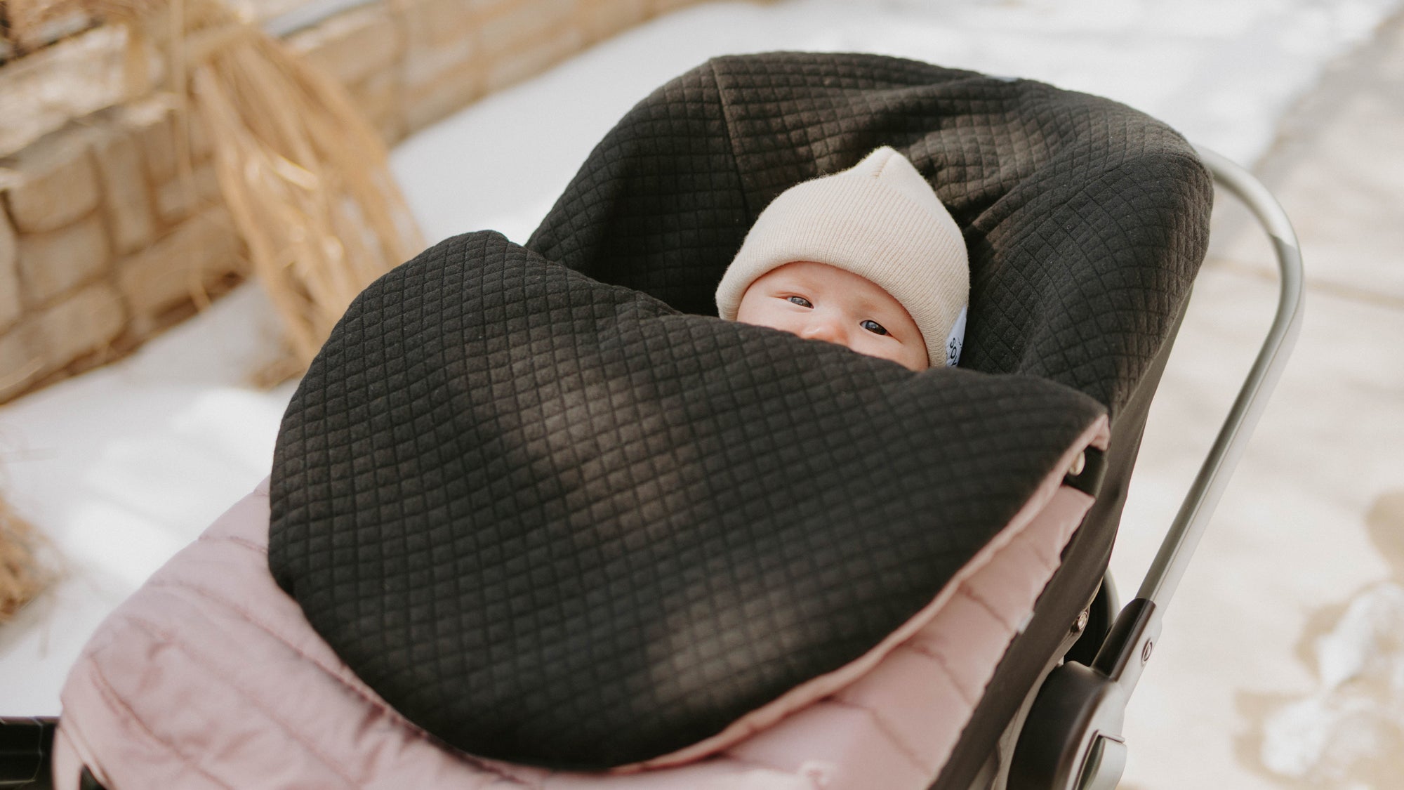 Infant Car Seat Footmuff - Dark Green – Little Unicorn USA